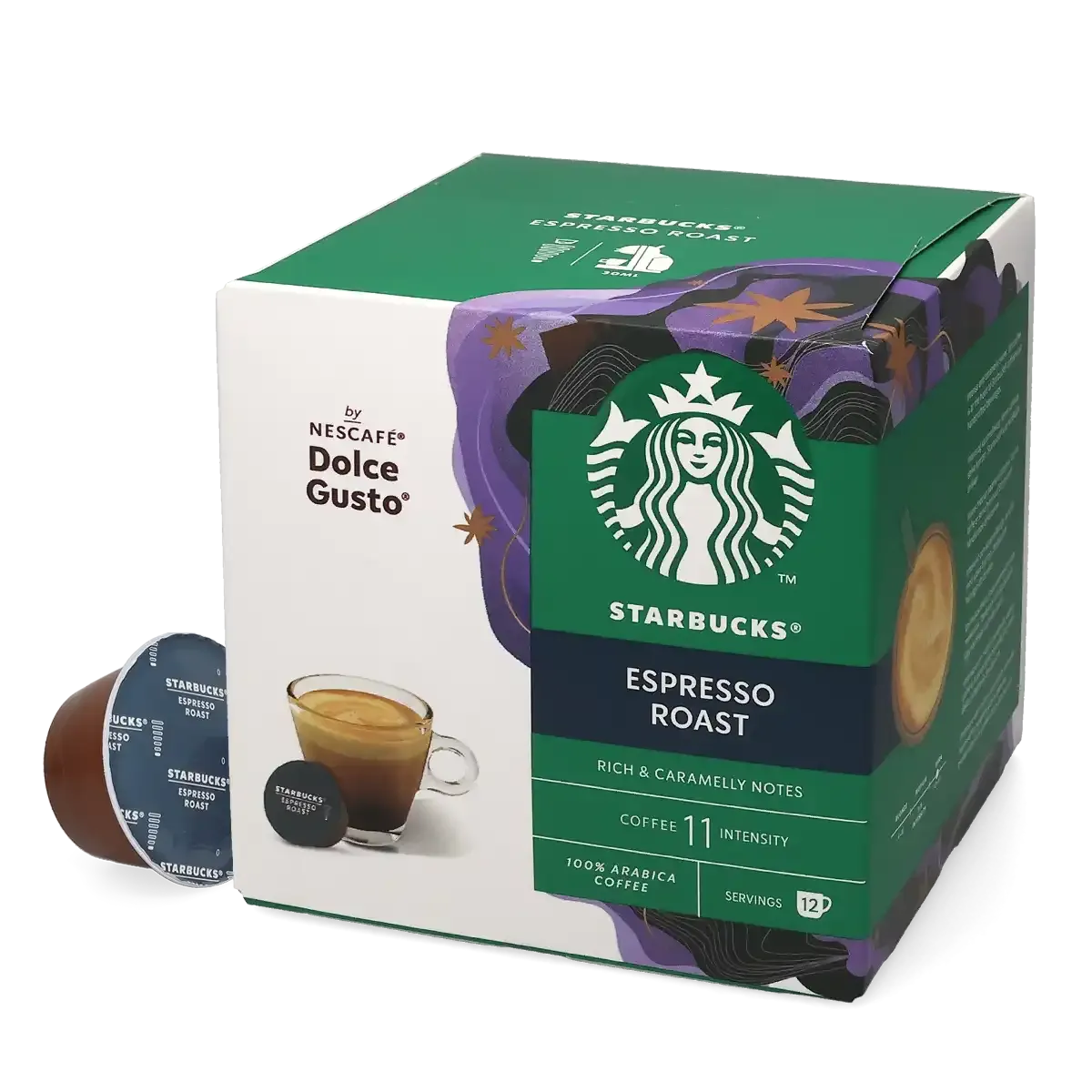 Starbucks | Espresso Roast - 12 capsule per Nescafé Dolce Gusto