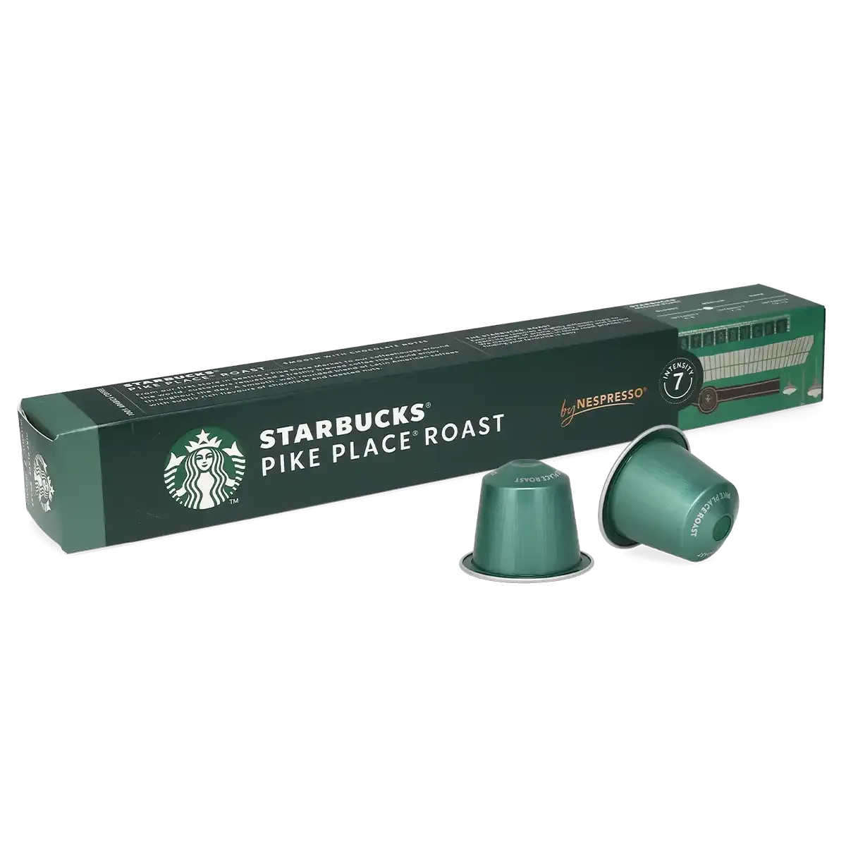 Starbucks | Pike Place Roast - 10 capsule Starbucks by Nespresso®
